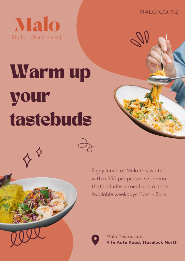 Malo Events | Hawke’s Bay Food & Wine | Havelock North Restaurant